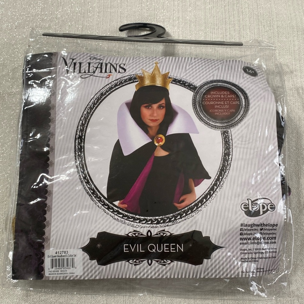 Disney Villains Evil Queen Costume - Gem